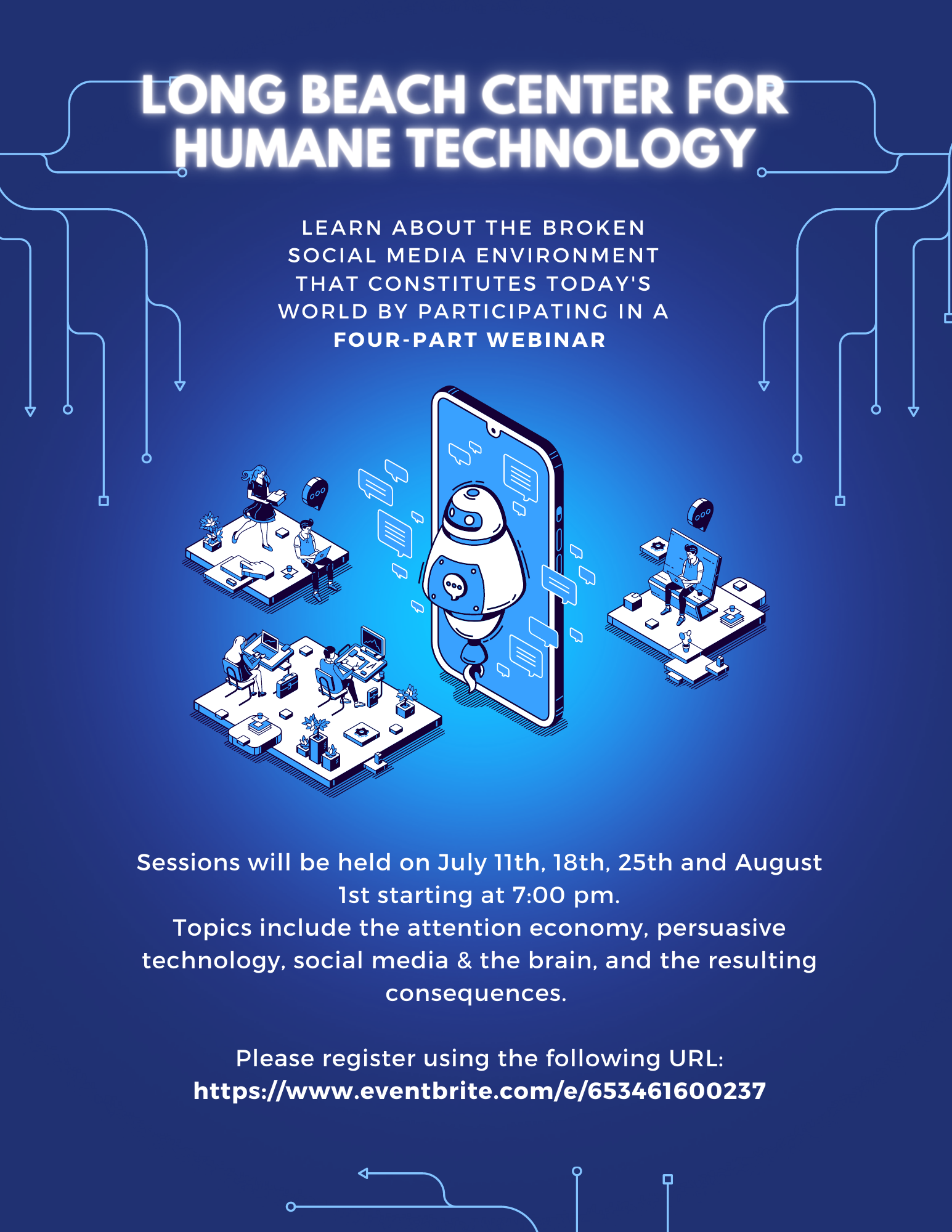 Flyer – Long Beach Center for Humane Technology